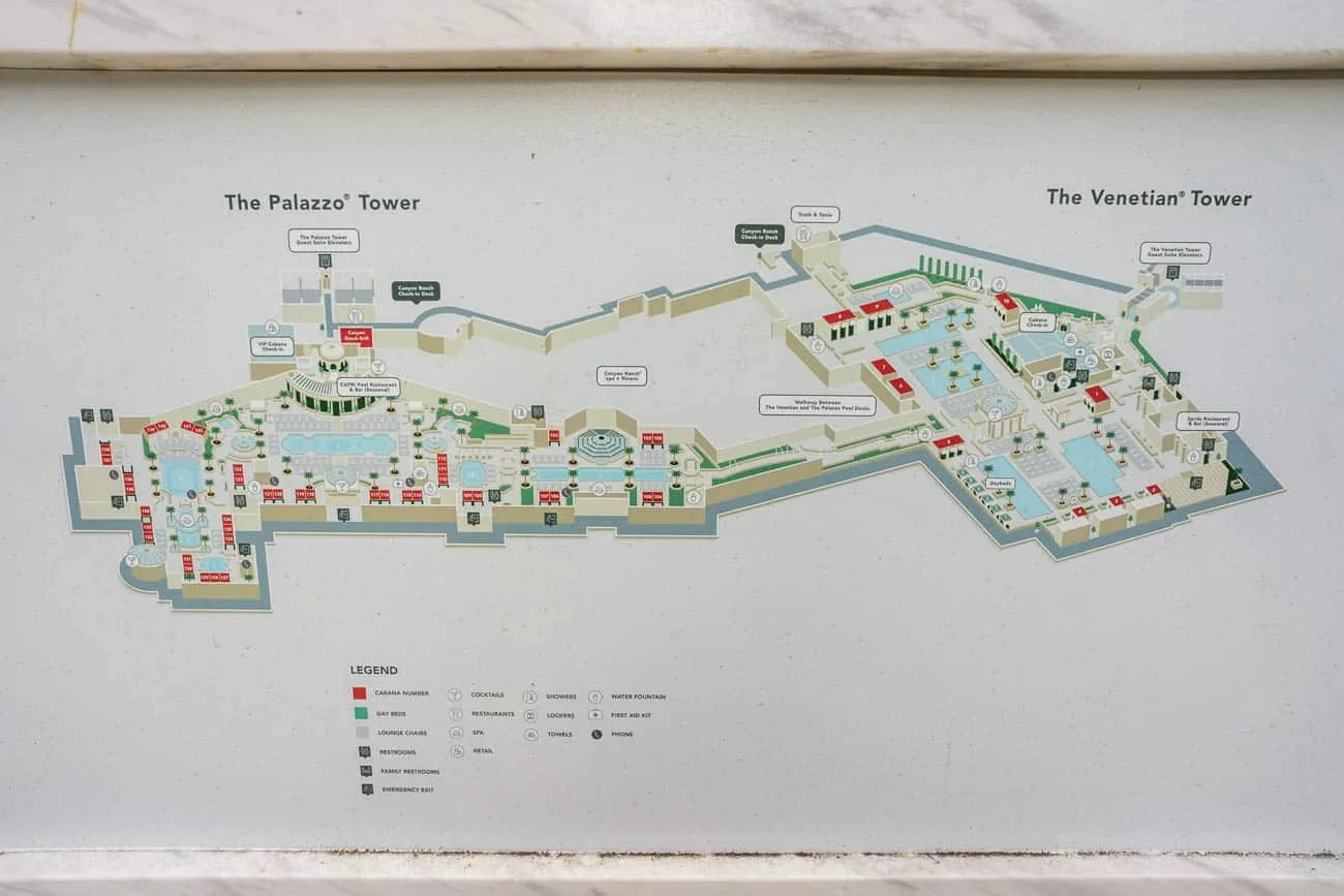 Las Vegas Venetian Hotel Blueprint